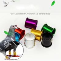 China Multi-Size Aluminum Bird Ring with Coating Plating Anodizing and Polishing Options for sale
