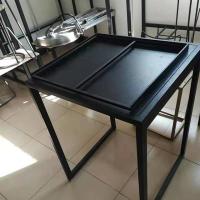 China Outdoor Garden Patio Fire Pit Barbecue Grill Furniture with Stainless Steel 304 Table for sale