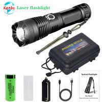 China Super hotsale Laser flashlight Military Industry Quality 500M light source Can charge the phone for sale