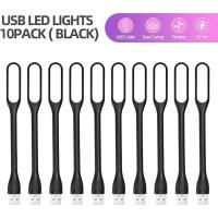 China LED Light Lamp for Power Bank Portable Eye Care Mini Night Light, USB Gooseneck Reading Lamps Book Light for sale