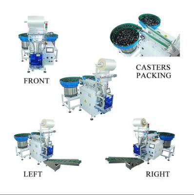 China EMC Automatic Packaging Machine 2 Vibration Plates Vertical Packing Machine for sale