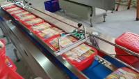 China SS304 Food Manufacturing Machine 50bags/min POF Film Automatic for sale