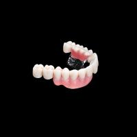 China Ti Base Crown Implant Titanium Crown / Bridge Coping With Composite for sale