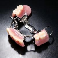 China Co Cr Framework Dental Removable Dentures Removable False Teeth for sale