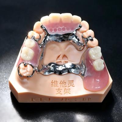 China High Accuracy Vitallium Framework Removable Tooth Denture Class 2 for sale