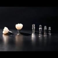 China Highly Aesthetic Precious Metal Crown Implant Crown Bridge Metal Alloys for sale