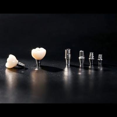 China Highly Aesthetic Precious Metal Crown Implant Crown Bridge Metal Alloys for sale