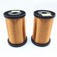 China 0.3mm 2uew155 Magnet Wire 30 Awg Self Adhesive Hot Air Solderable for sale