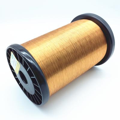 China Magnet 2uew155 0.10mm Enamel Coated Copper Wire Solderable for sale