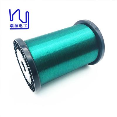 China Custom Green Color Enamel Coated Magnet Wire 44 Awg 43 Awg 42 Awg for sale