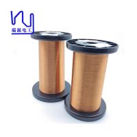 China 0.1mm 0.2mm 0.3mm 0.4mm Fiw Wire High Voltage Enameled Copper Solderable for sale