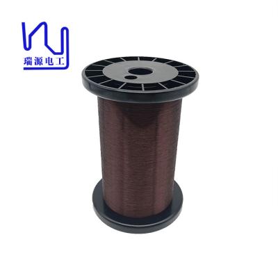 China 41.5 Awg Dark Brown Plain Enamel Copper Wire For Guitar Pickup for sale