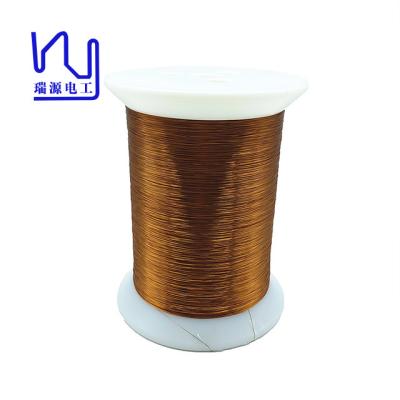 China Amide Imide Enameled Copper Wire Aiw220 0.15mm Hot Wind Self Bonding Square for sale