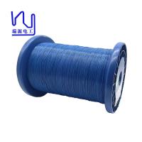 China Enamelled Copper Blue Color Triple Insulated Wire Size 0.2mm for sale