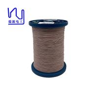 China 46 Awg Multi Strand Ustc Wire Nylon Silk Covered Copper Litz Wire for sale