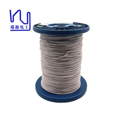 China 0.04mm 0.05mm Ustc Litz Wire Stranded Copper Polyester Silk for sale