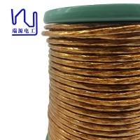 China High Frequency Taped Litz Mylar Wire 120/0.4mm Pi Film Copper for sale
