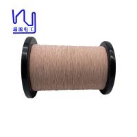 China 2ustc F/H Custom Litz Copper Wire 0.08mmx10 Nylon Silk Served for sale