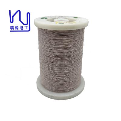 China Ustc Litz Copper Wire Custom Super Thin 0.07mm 0.071mm Natural Silk Served Solid for sale