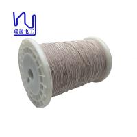 China Uew155 Solderable Ustc Litz Wire 0.071mm 0.08mm Natural Silk Served Copper Conductor for sale