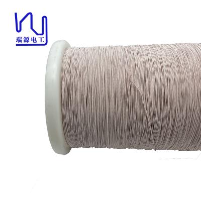 China 84 / 0.071 Strands Ustc Litz Wire Nylon Served Copper for sale
