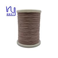 China High Frequency Nylon Served Copper Litz Wire Self Bonding 0.04mm for sale