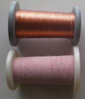 China Customized 0.03-0.1mm Stranded Copper Wire Silk  Covered litz Wire for sale