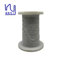 China 0.1mm Ustc Litz Wire Natural Silk / Nylon Served for sale