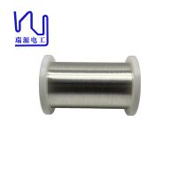 China High Purity Silver Plated Enamelled Copper Wire Awg 40 0.08mm For Voice Coil for sale