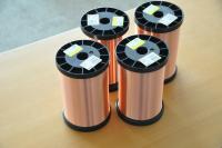 China UEW 0.06mm Self Bonding Wire Hot Air Ultra Fine Enameled Copper Material For Winding for sale