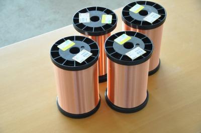 China UEW 0.06mm Self Bonding Wire Hot Air Ultra Fine Enameled Copper Material For Winding for sale