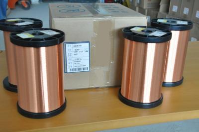China Grade1-p180 UL Certificated UEW Enamelled Copper Wire Insulated Solid IEC / JIS / NEMA for sale