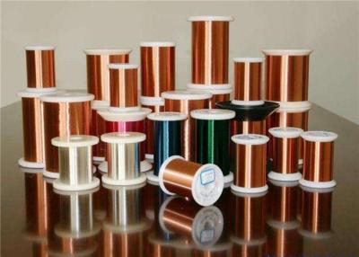 China 0.012 - 0.8mm 2UEW / 3UEW 155 / 180  Super Fine Enameled Copper Wire for sale