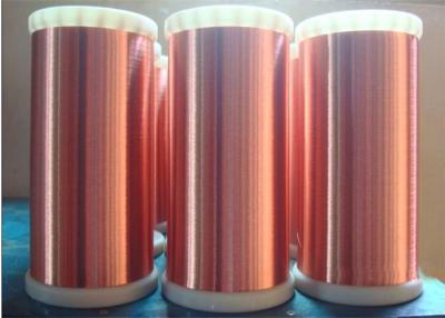 China UEW 0.026mm Enamelled Round Copper Wire Good Solderability for sale