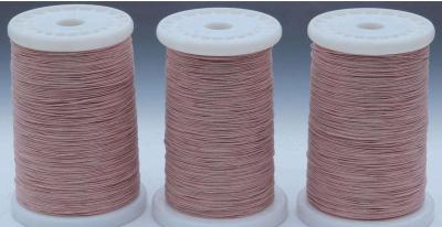 China Copper Stranded Litz Wire 0.071mmx1075 Silk Covered Litz Wire For Wireless Charger for sale