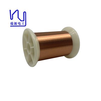China 2uew-F 54 Awg Enameled Copper Winding Wire Ultra Fine Self Adhesive For Voice Coils for sale