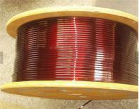China Rectangular Enameled Copper Wire 220℃ Temperature Resistance Suitable for Motor Stator Winding for sale