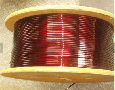 China Rectangular Enameled Copper Wire 220℃ Temperature Resistance Suitable for Motor Stator Winding for sale