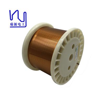 China Class 220 Aiw 0.25mm Flat Wire Winding Self Bonding Enamel Coating Copper for sale