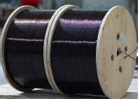 China 0.24-2.39mm Rectangular / Flat Magnet Copper Wire Enameled Self Bonding Wire For Transformer for sale