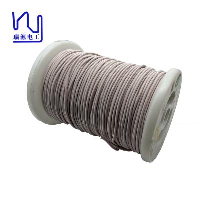 China Silk Covered Utsc High Frequency Litz Wire 0.1 * 75mm With Copper Conductor for sale