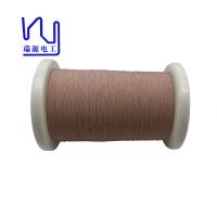 China Magnet 0.06 X 5 Ustc Litz Wire Silk Covered Insulated Solid Nylon / Ployester Copper for sale