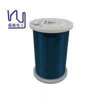 China 20 - 56 Awg Enamel Covered Wire Varnished Blue for sale