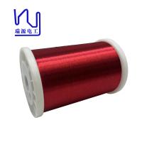 China 0.05mm Insulated Copper Winding Wire Polyurethane Red Color Enameled for sale