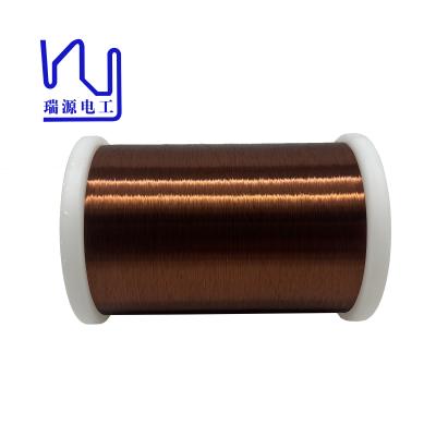 China Micro Thin Grade 2 0.08mm Awg Enameled Copper Wire Uew Soldering for sale