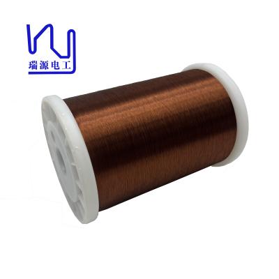 China 40 Awg Enamelled Copper Wire Brown Color 2uew Motor Winding Insulated for sale