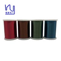 China 2uew155/180 Enamel Coated Magnet Wire Costom Super Thin Multi Color Motor for sale