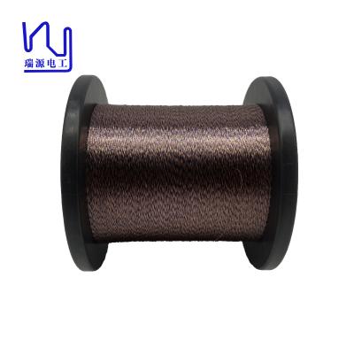 China Uew H  0.125mm Enamel Coated Wire High Frequency Litz for sale