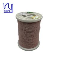 China 0.04x 145 Ustc Litz Wire Silk Covered Insulated Solid Nylon Uew / Polyester for sale