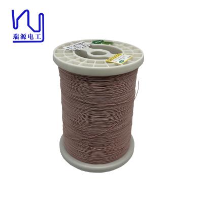 China 0.04x 145 Ustc Litz Wire Silk Covered Insulated Solid Nylon Uew / Polyester for sale